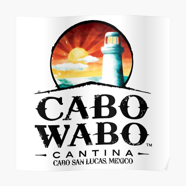 Póster «El logotipo de Cabo Wabo Tequila marca de cerveza logotipo de ...