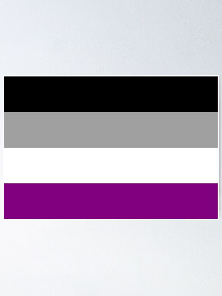 "Ace Asexual Pride Flag Queer LGBT+" Poster for Sale by VincentsPlace ...