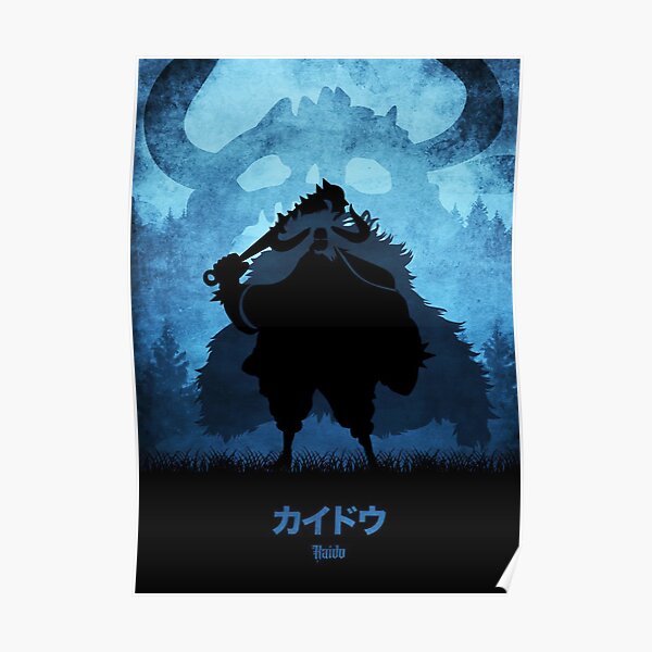 "Kaido One Piece" Poster for Sale by CindyButler | Redbubble