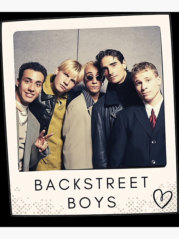 Poster « Le groupe de garçons des années 90 Backstreet Boys », par ...