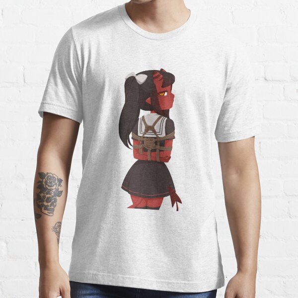 "Meru the succubus shibari Sticker" T-shirt by HalieCloset | Redbubble ...
