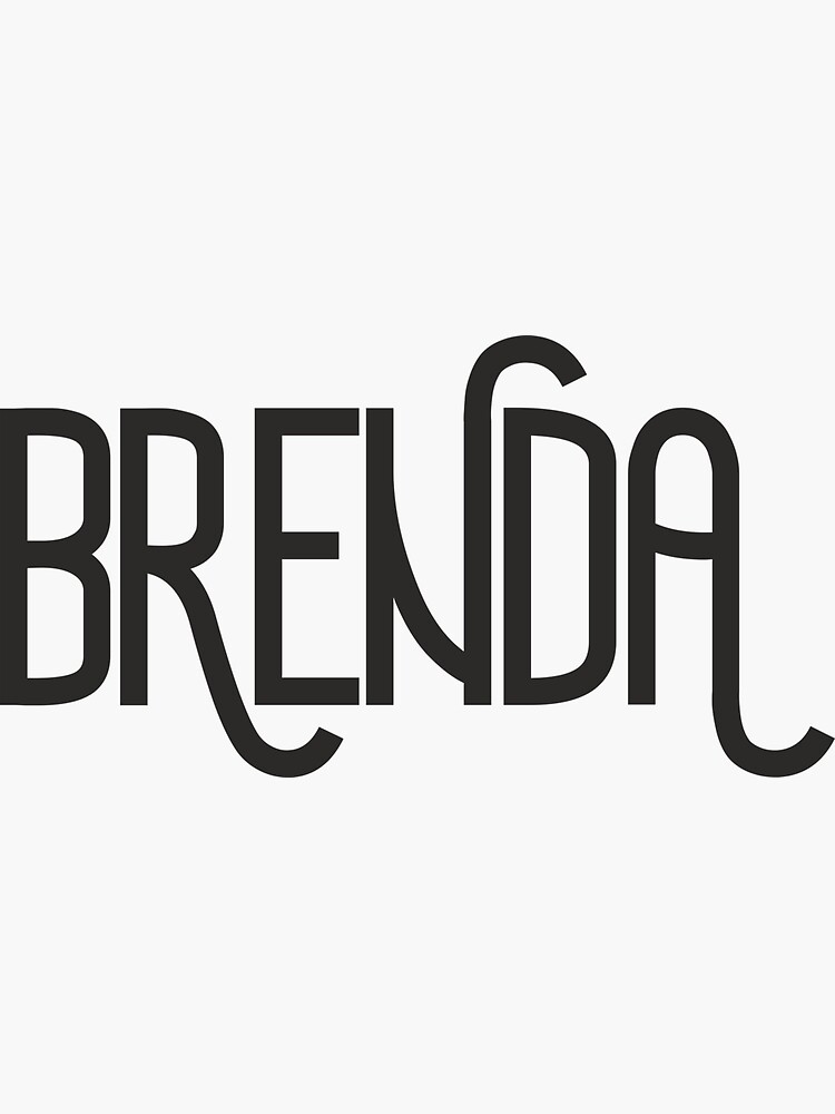 "Brenda Name, Brenda Calligraphy, Gift for Brenda, Custom Gift Brenda ...