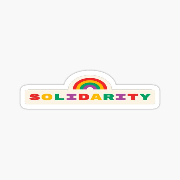 "pride allyship lgbtq solidarity" Sticker for Sale by eshangisingh ...