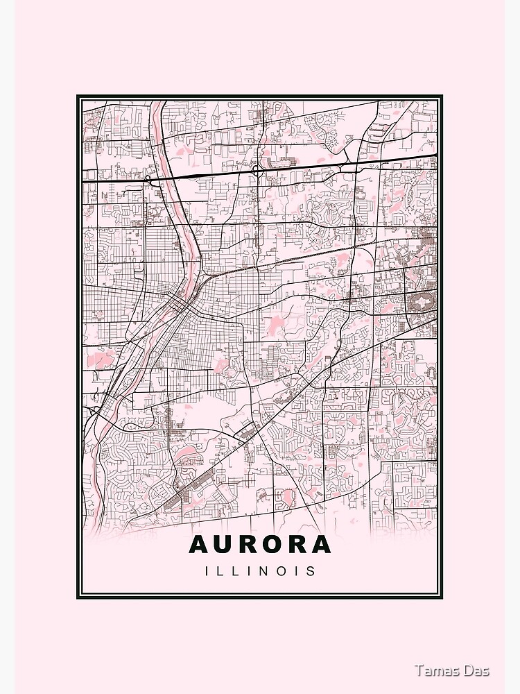 "Pastel Pink Minimalist Aurora Map" Poster for Sale by sibudas | Redbubble