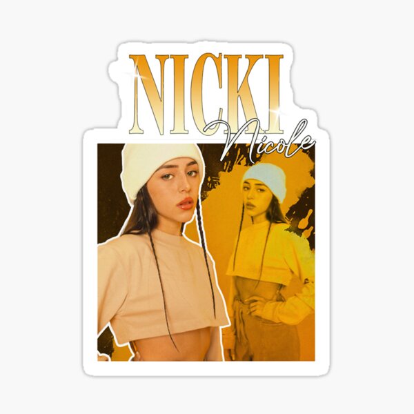 "Gift Idea Nicki Nicole Gifts For Birthday" Sticker for Sale by ...