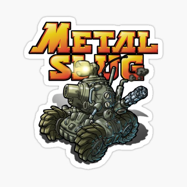 "Legendary Metal Slug" Sticker for Sale by yfarley718 | Redbubble
