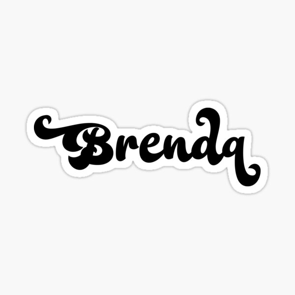 "Brenda Name, Brenda Calligraphy, Gift for Brenda, Custom Gift Brenda ...