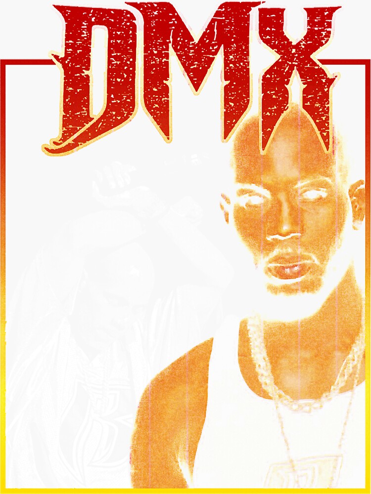 "DMX Classic Rap 90s" Sticker for Sale by puppetatab | Redbubble