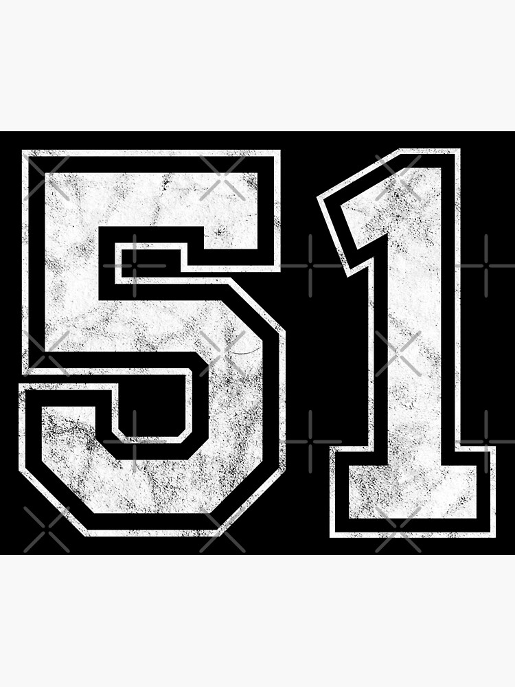 "Number 51" Poster for Sale by PaulSDesign | Redbubble
