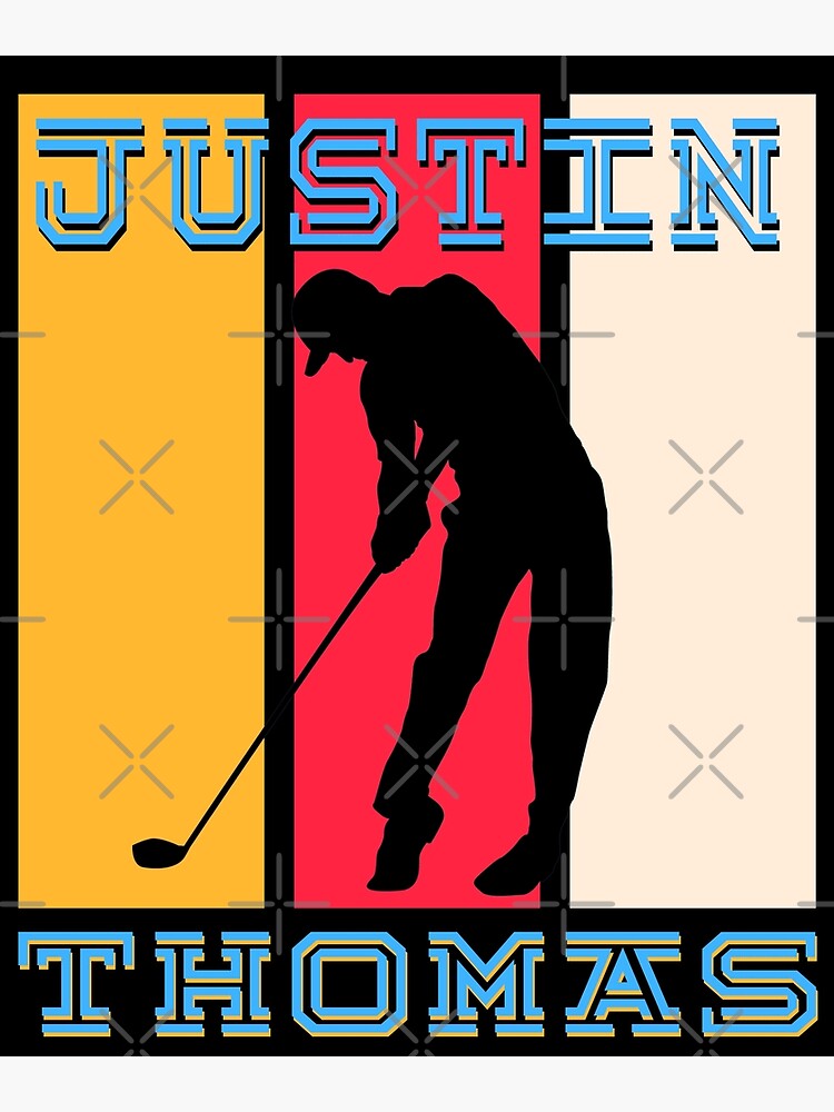 "Justin Thomas Golf " Poster for Sale by nonahorn | Redbubble