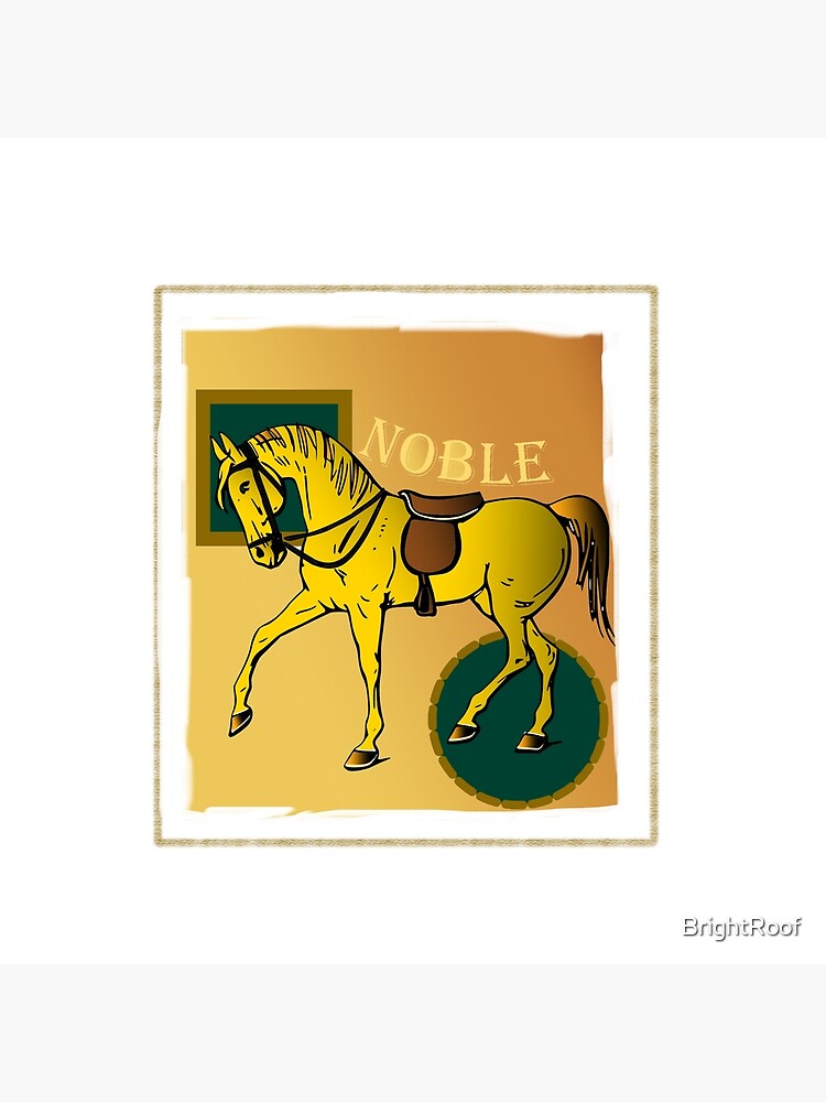 "Noble" Poster for Sale by BrightRoof | Redbubble