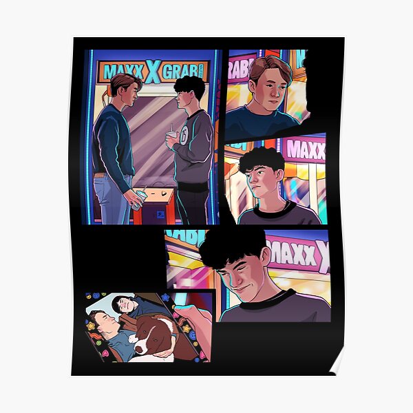Póster «Nick y Charlie - Arcade Heartstopper» de daddymactinus | Redbubble