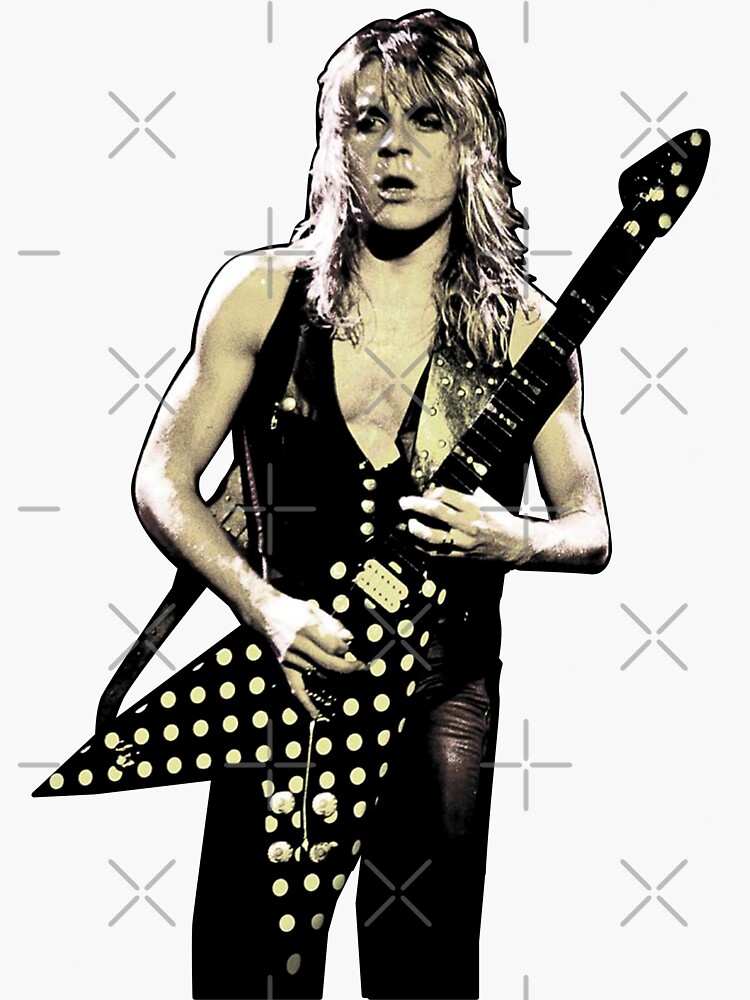 "Randy Rhoads Crewneck Merch Merchadise" Sticker for Sale by ...