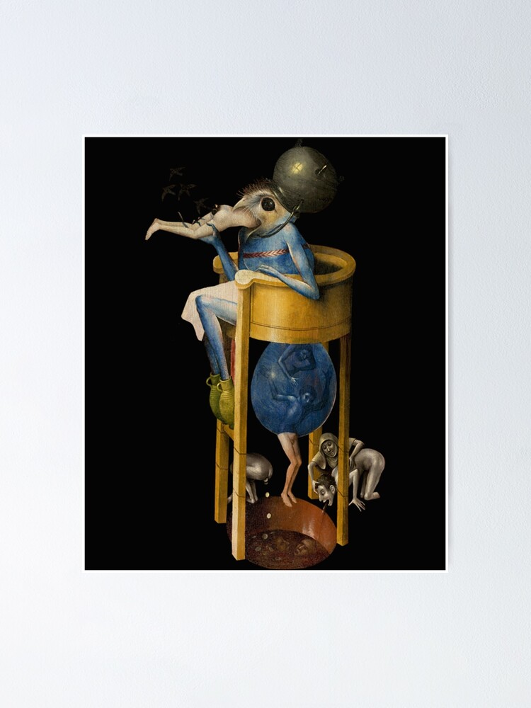 "Hieronymus Bosch - Devil on Night Chair " Poster for Sale by ...