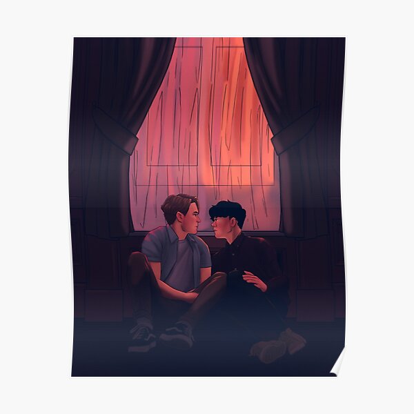 "Nick and Charlie- Heartstopper first kiss" Poster for Sale by ...