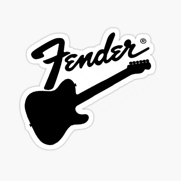 "Fender" Sticker for Sale by madnessand | Redbubble