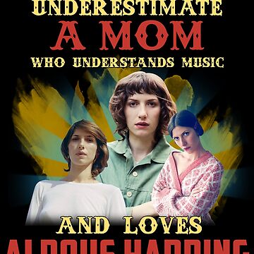 "Never Underestimate A Mom Who Loves Harding" Sticker for Sale by ...