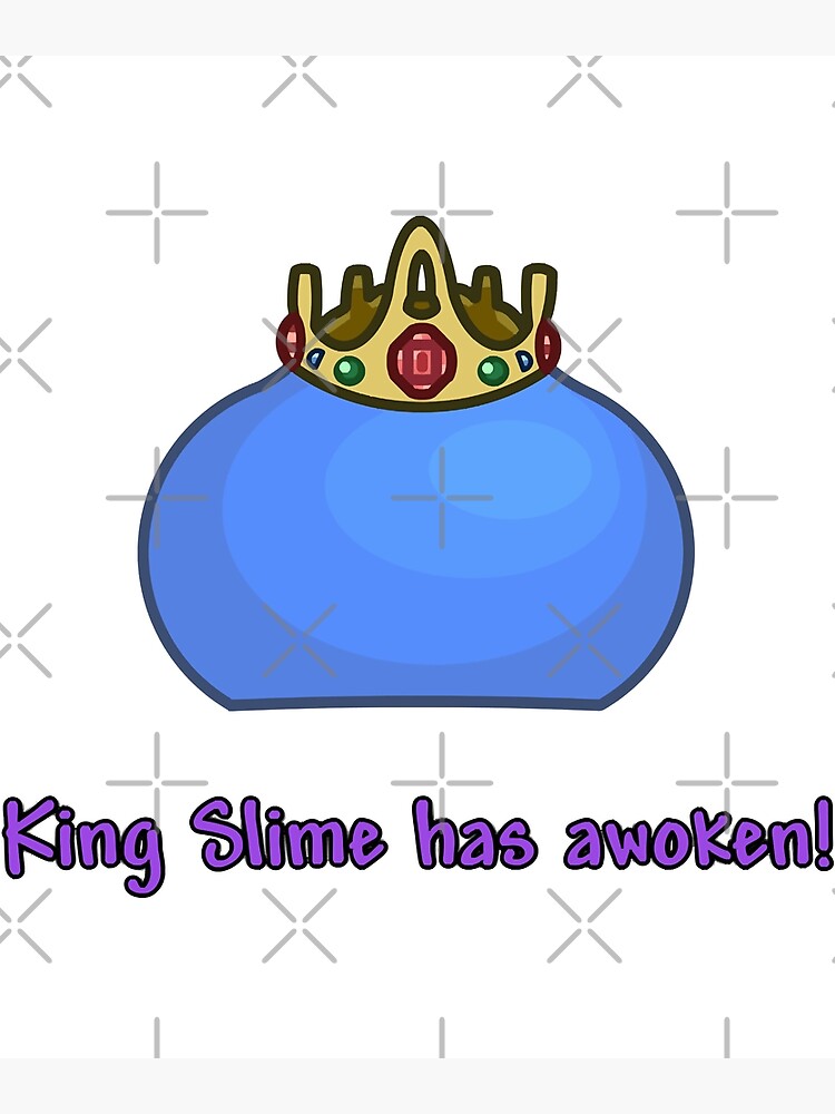 Póster «Música Vintage Retro Terraria King Slime Impresionante para ...