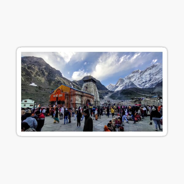 "Shri Kedarnath Temple" Sticker for Sale by mahe316 | Redbubble