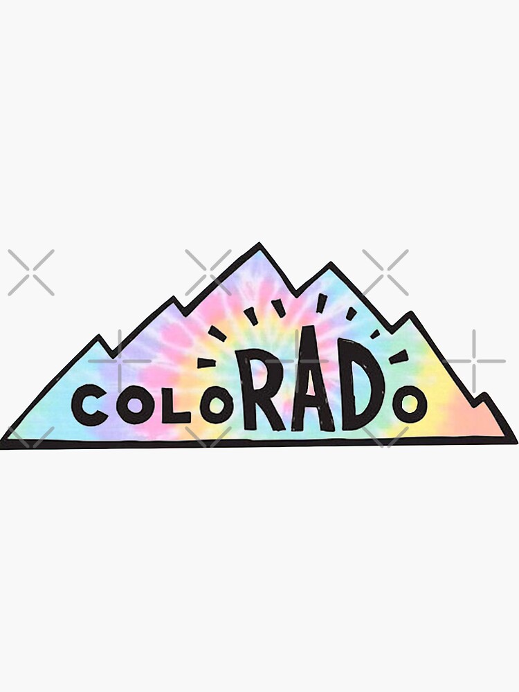 "ColoRADo" Sticker for Sale by Emmycap | Redbubble