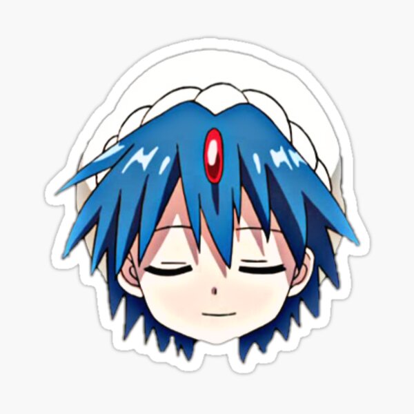 "Magi The Labyrinth of Magic Anime" Sticker for Sale by Anime-nez ...