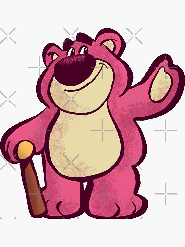 "Lotso Draw Happy" Sticker for Sale by NHANHSTORE | Redbubble