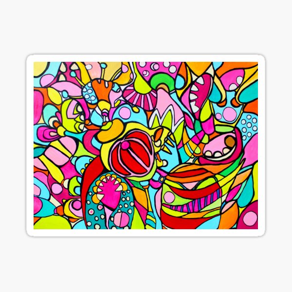 "CRAB, colorful abstract, PRIDE, colorful abstract pattern, psychedelic ...
