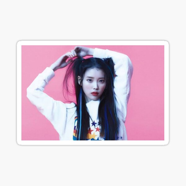 "IU" Sticker for Sale by OtakuPH | Redbubble