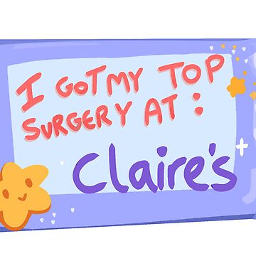 "Top surgery pride shirt" Sticker for Sale by Candied-tears | Redbubble