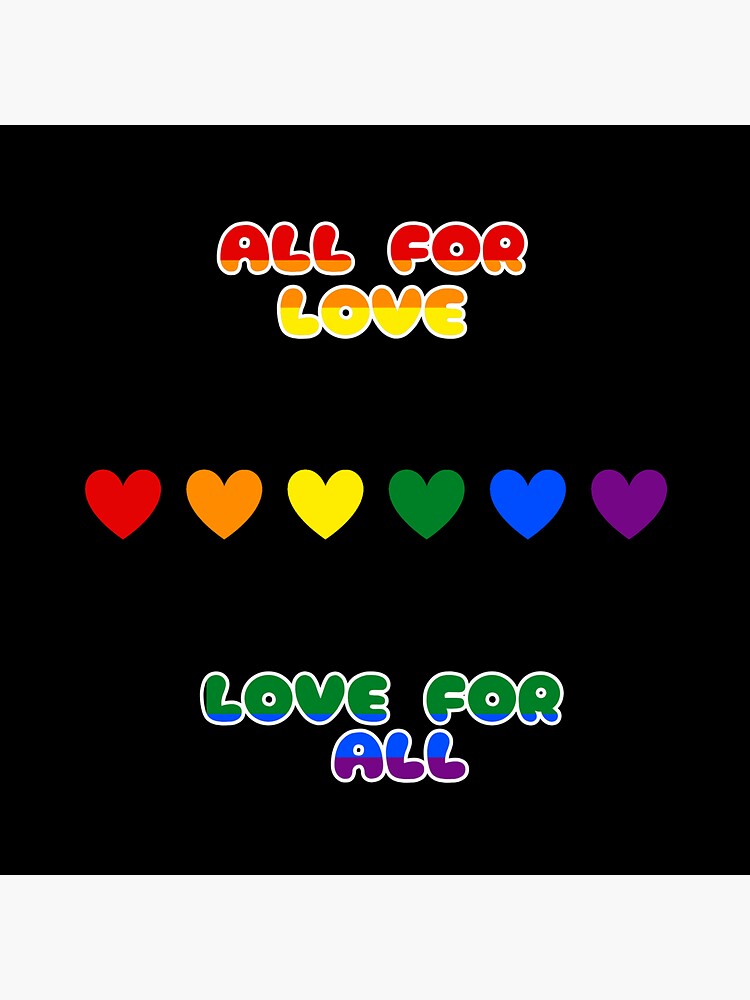 "PRIDE ALLYSHIP DESIGN" Sticker for Sale by RinkyArt | Redbubble