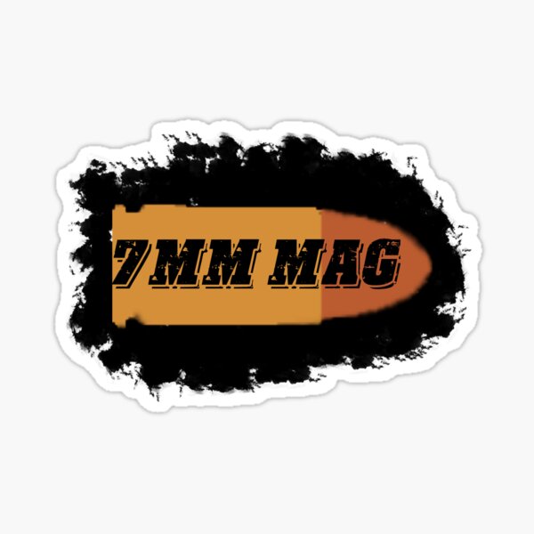 "7mm rem mag ammo can label rifle bullet box" Sticker by FunnyAsDuck ...