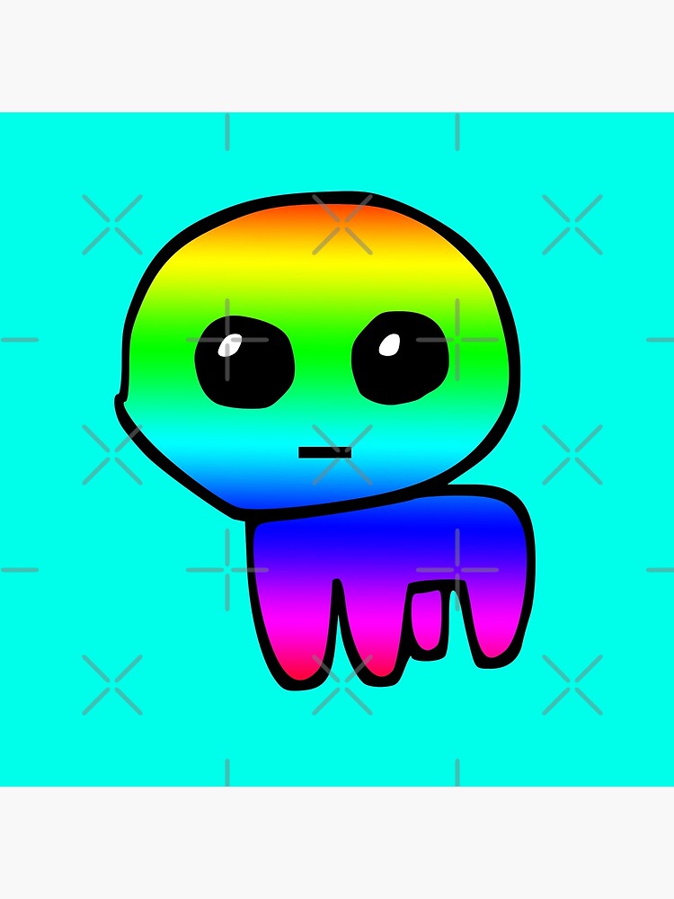 "TBH Creature Pride / Autism creature Rainbow Yippee" Poster for Sale ...