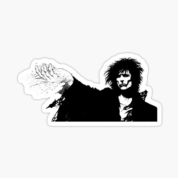 "The Sandman Dream" Sticker for Sale by CeladonRB | Redbubble
