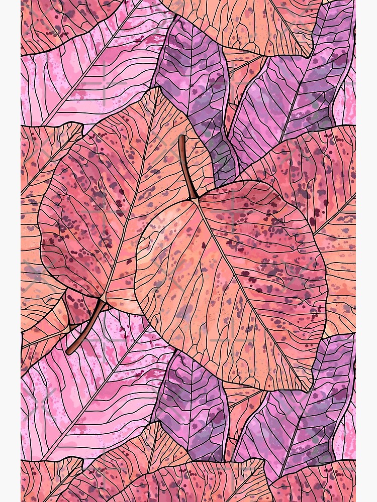 "Autumn Has Fallen - Warm Colour Palette " Poster for Sale by ...