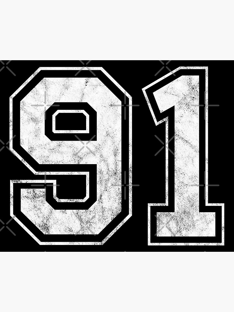 Poster « Numéro 91 », par PaulSDesign | Redbubble