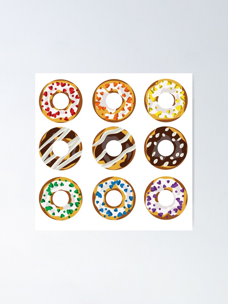 "Donuts LGBTQ (LGBT) " Poster for Sale by MoroshkaS | Redbubble