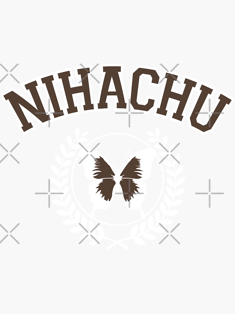 "Niki Nihachu Merch Varsity Patch" Sticker for Sale by RommaniShop ...