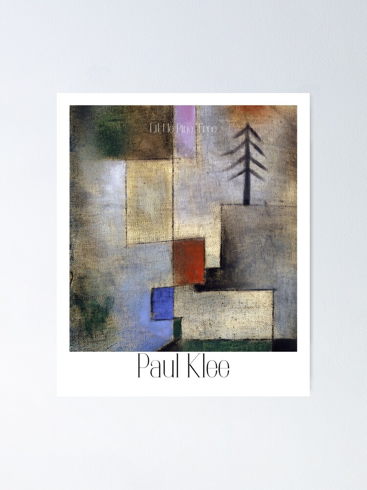 "Little Pine Tree paining by Paul Klee." Poster for Sale by ...