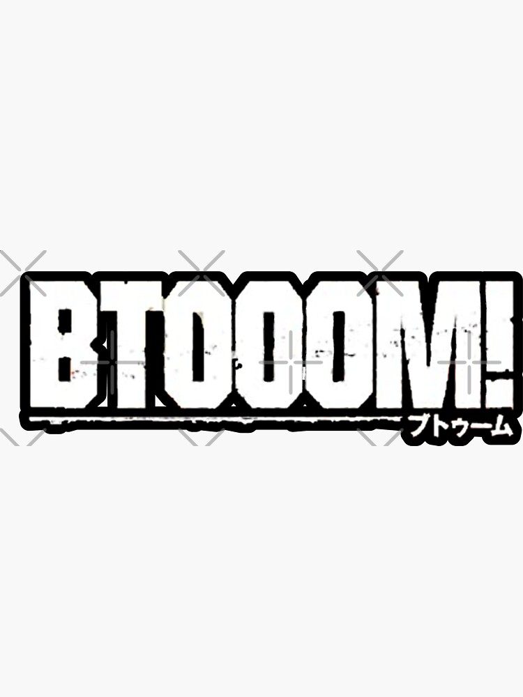 "Btooom Anime" Sticker for Sale by Anime-nez | Redbubble