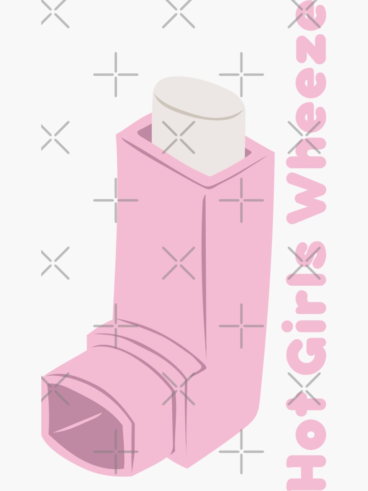 "Hot Girls Wheeze" Sticker for Sale by cemmirane | Redbubble