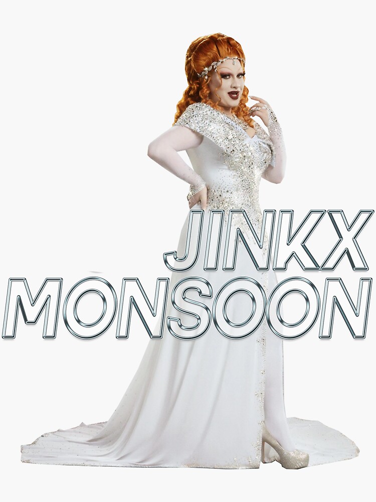 "JINKX MONSOON" Sticker for Sale by shantaysashay | Redbubble