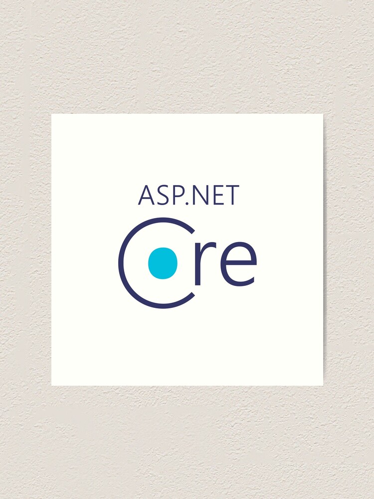 "ASP.NET Core logo" Art Print for Sale by columan | Redbubble