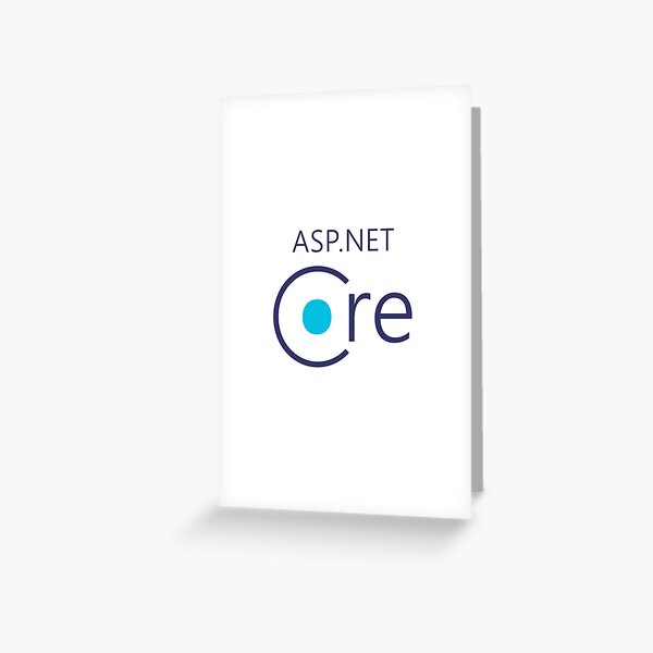 "ASP.NET Core logo" Greeting Card for Sale by columan | Redbubble