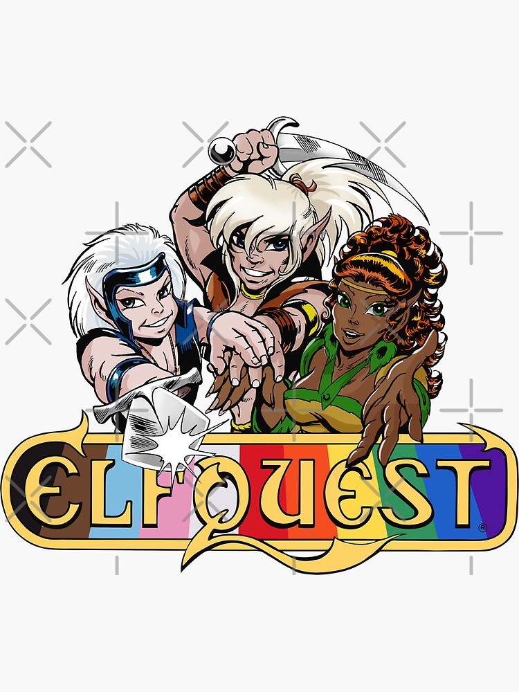 "ElfQuest Pride II" Sticker for Sale by elfquest | Redbubble