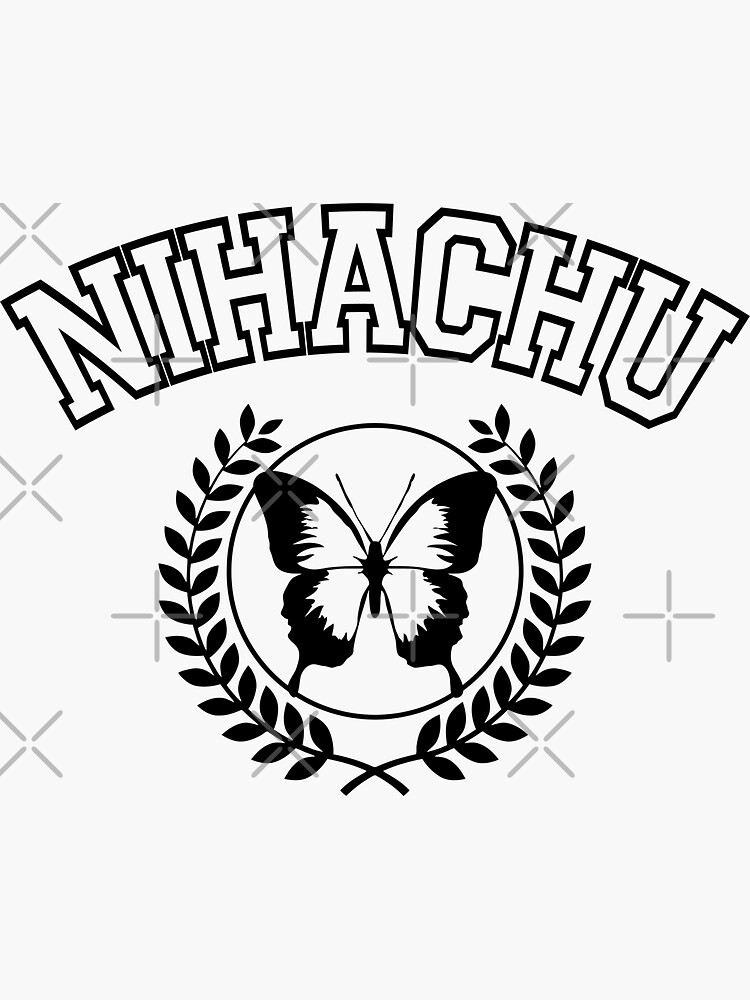 "Niki Nihachu Merch Varsity Patch" Sticker for Sale by RommaniShop ...