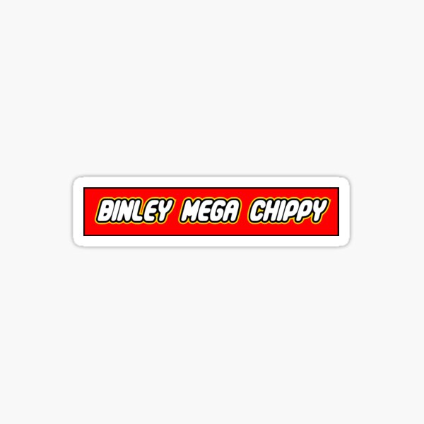 "Binley Mega Chippy" Sticker for Sale by stestees | Redbubble