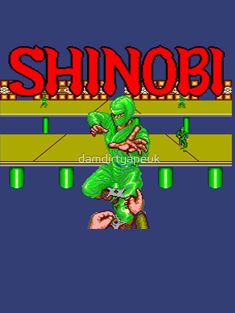 "shinobi" T-shirt for Sale by damdirtyapeuk | Redbubble | shinobi t ...