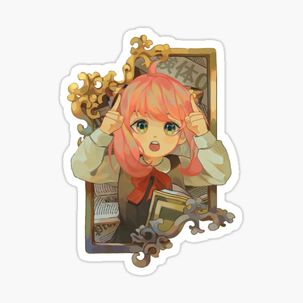 "Anya Forger - Spy x Family" Sticker for Sale by OtakuEmporium | Redbubble