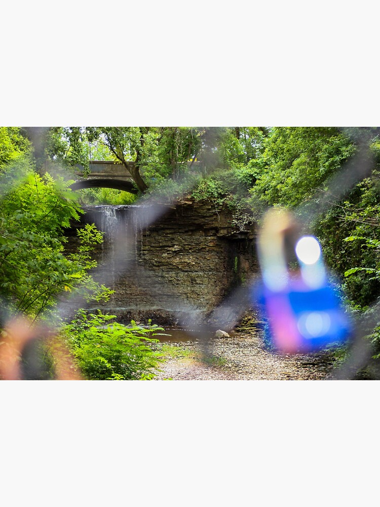 "Lock & Waterfall" Sticker for Sale by JSPhotography10 | Redbubble