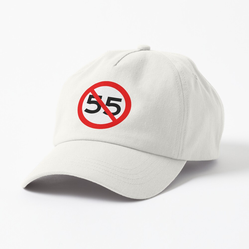 "NO 55 mph Speed Limit" Sticker for Sale by CoolCarVideos | Redbubble